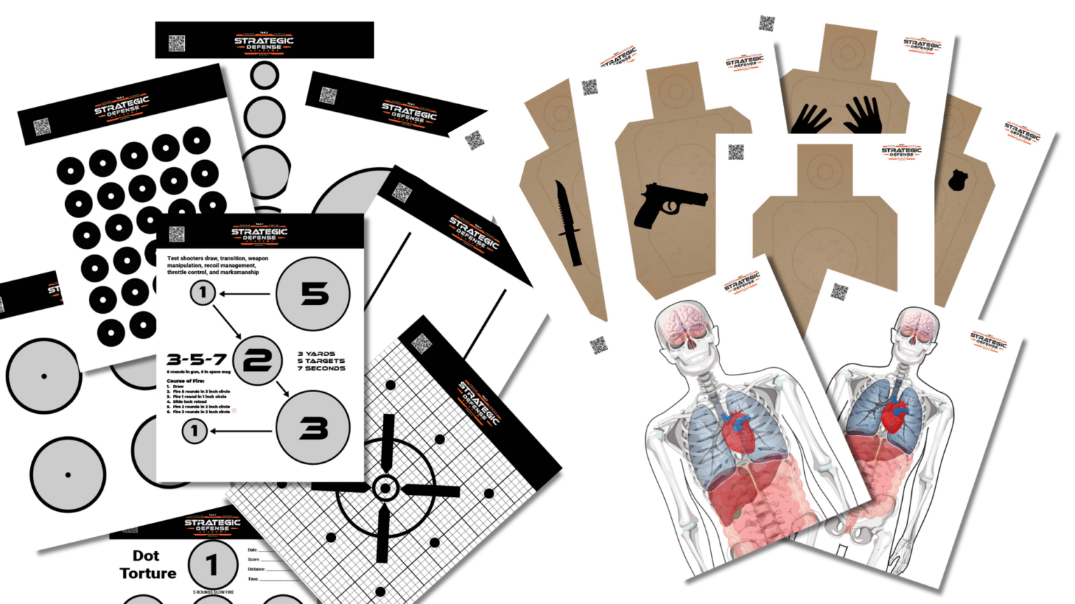 SDA Printable Targets – Strategic Defense Academy
